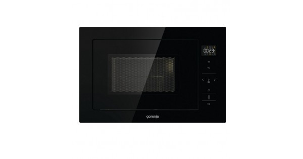 Gorenje BM251SG2BG Εντοιχιζόμενος Φούρνος Μικροκυμάτων με Grill 25lt Μαύρος